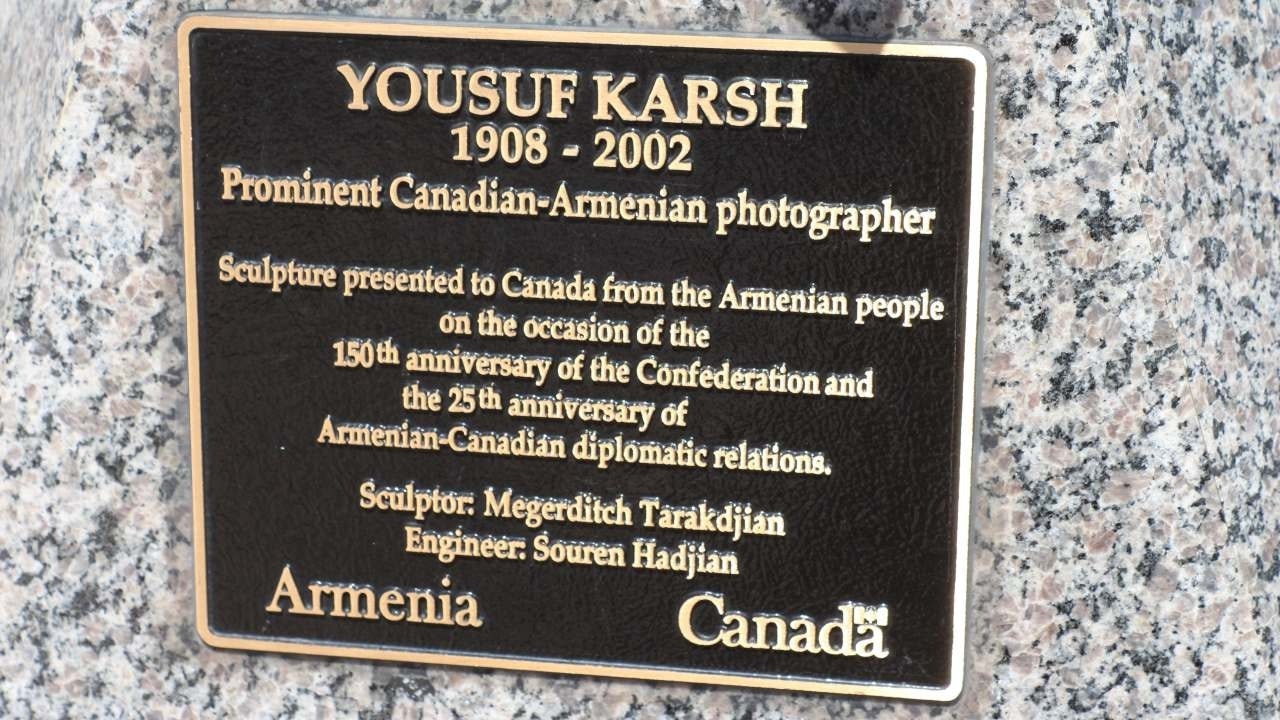 Yousuf Karsh Sculpture
