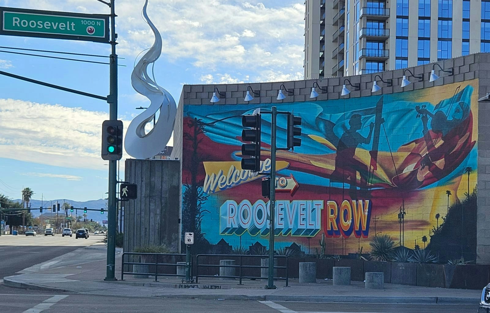 Welcome to Roosevelt Row Art Installation